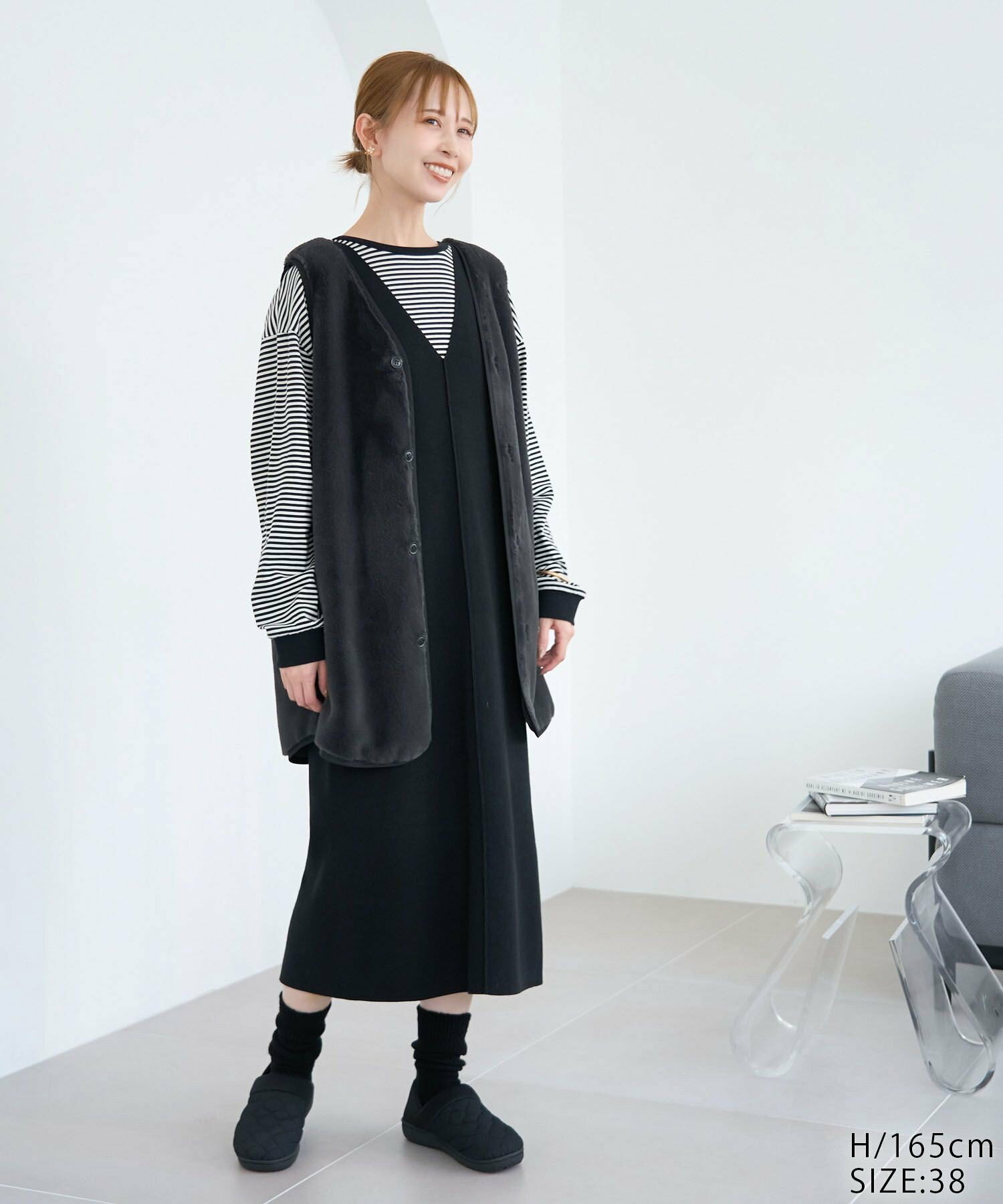 Rope Picnic|ニットジャンパースカート 洗濯機ok・アンチピリング Rakuten Fashion 楽天ファッション/旧楽天